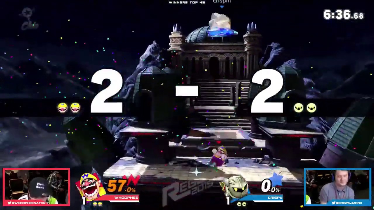 Regen 2019 Top 48 Winners: Whoopee (Wario) Vs Crispy (Meta Knight ...