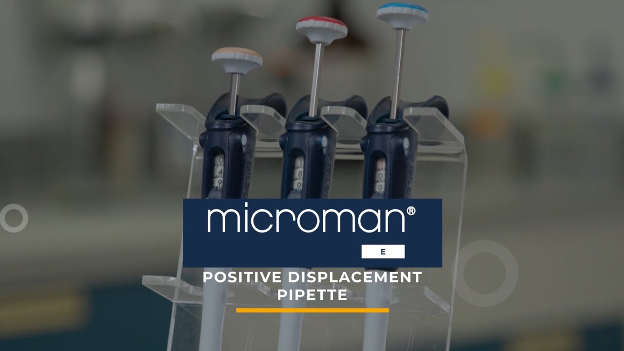 MICROMAN® E & Capillary Piston Tips from Gilson - YouTube