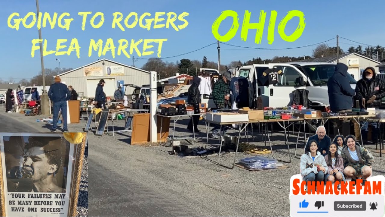 Driving to Rogers Flea Market in Ohio || Beautiful Scenery Along the ...