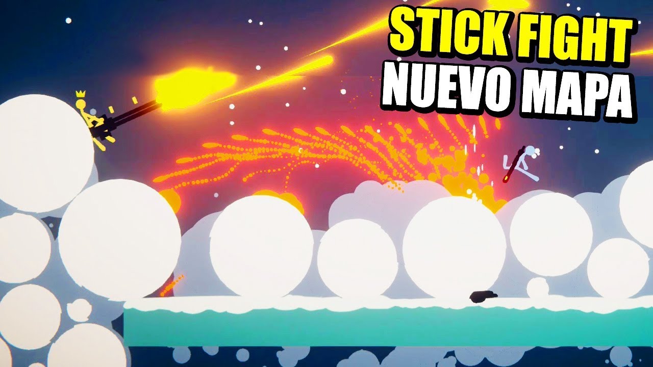 AVALANCHAAAA!!! - STICK FIGHT - Nuevo mapa | Gameplay Español - YouTube