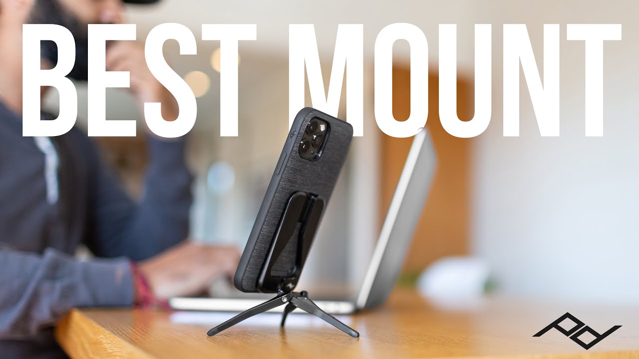 The best phone mount EVER! Peak Design Mobile - YouTube