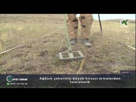 Ağdam şəhərinin böyük hissəsi minalardan təmizlənib
