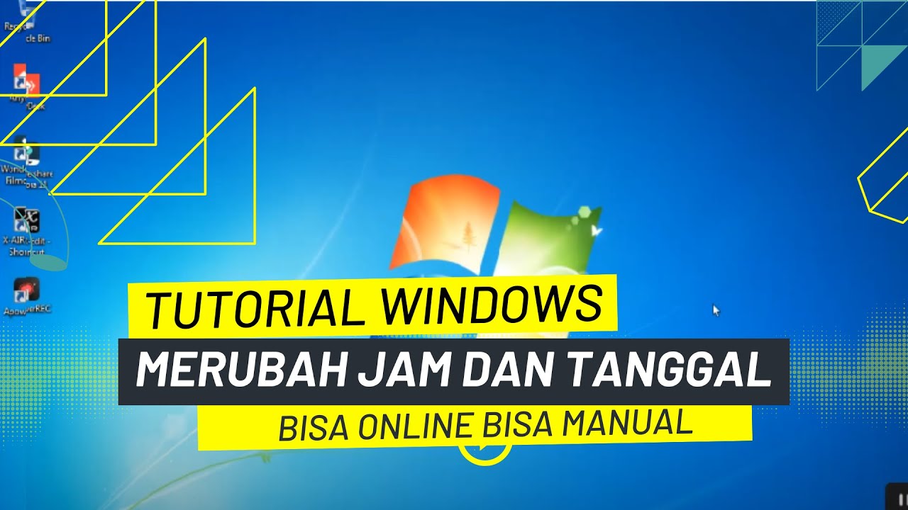 Cara Merubah Jam dan Tanggal di Windows 7,8,10,11 [Tutorial Windows] - YouTube