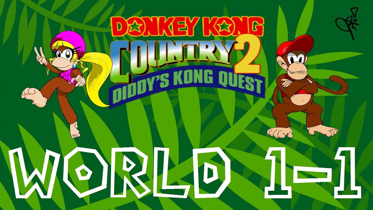 Donkey Kong Country 2 -- World 1-1: Pirate Panic - YouTube