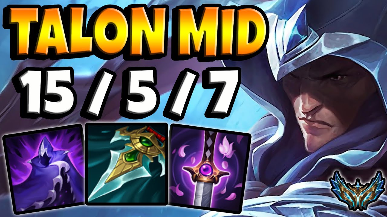 Talon MID vs Ahri [ OTP ] Lol Korea Challenger Patch 12.17 - YouTube