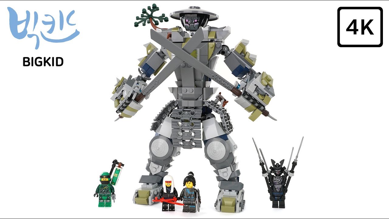 LEGO NINJAGO 70658 Oni Titan - Lego Speed Buiild 4K - YouTube
