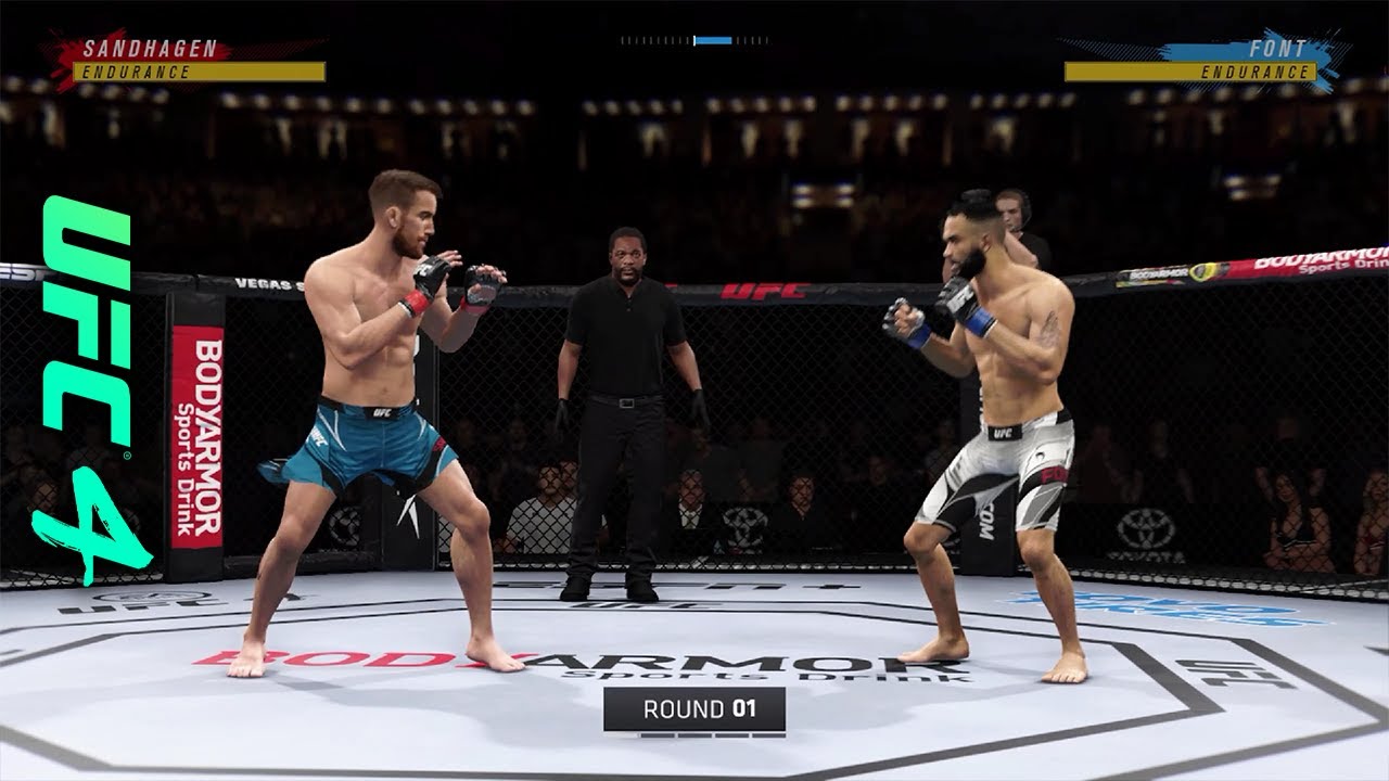 EA Sports UFC 4 - UFC Fight Night: Cory Sandhagen vs. Rob Font - YouTube
