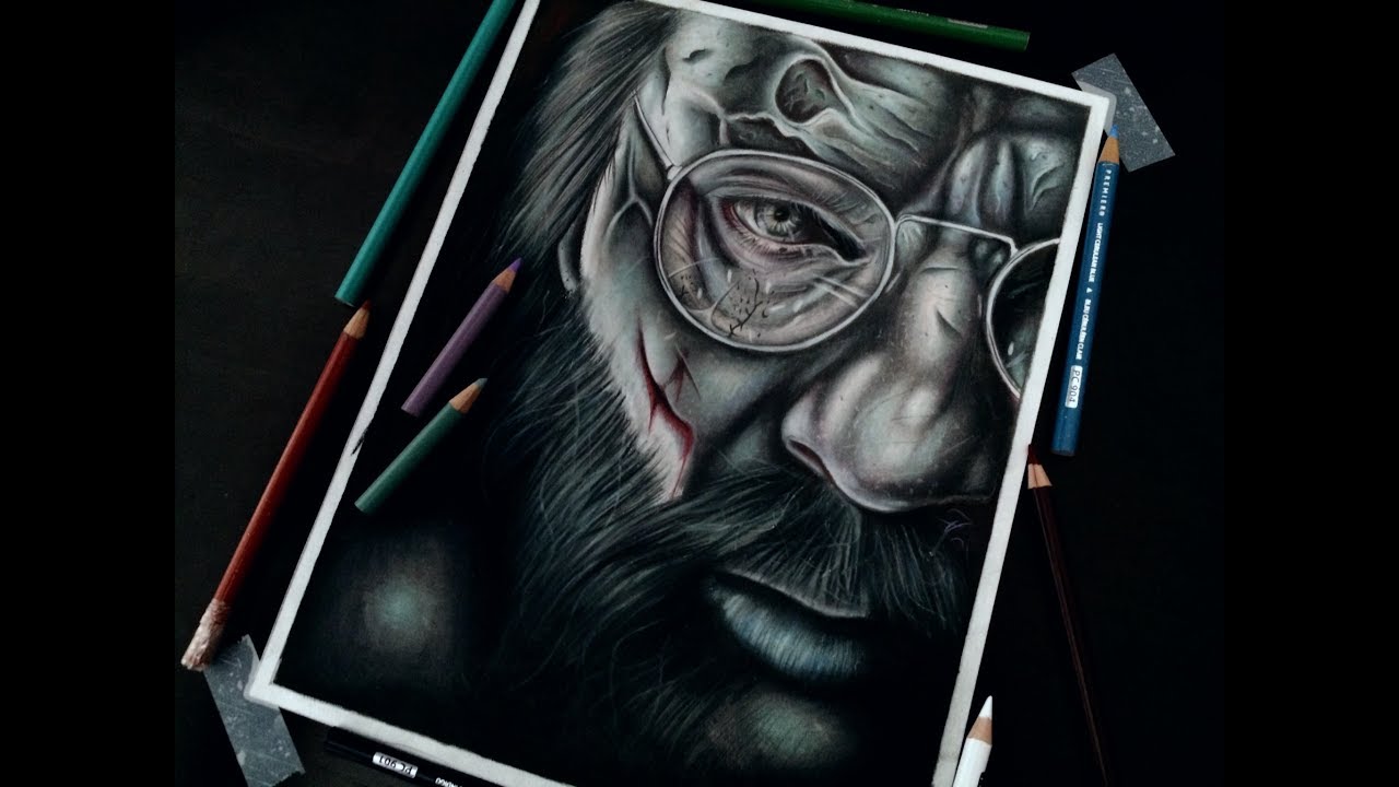 Jack Baker -RESIDENT EVIL 7 Drawing - YouTube