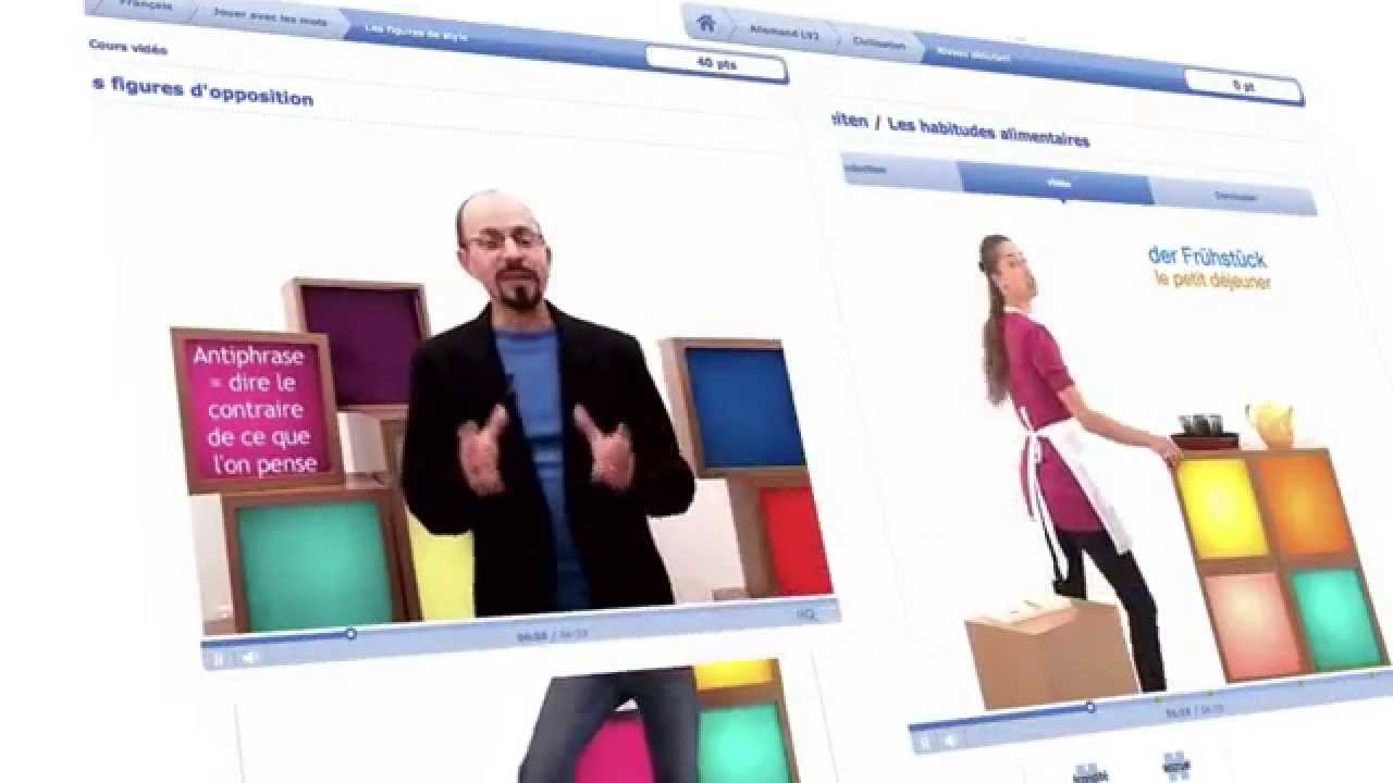 Présentation de Maxicours.com, le site de soutien scolaire opéré par Educlever - YouTube