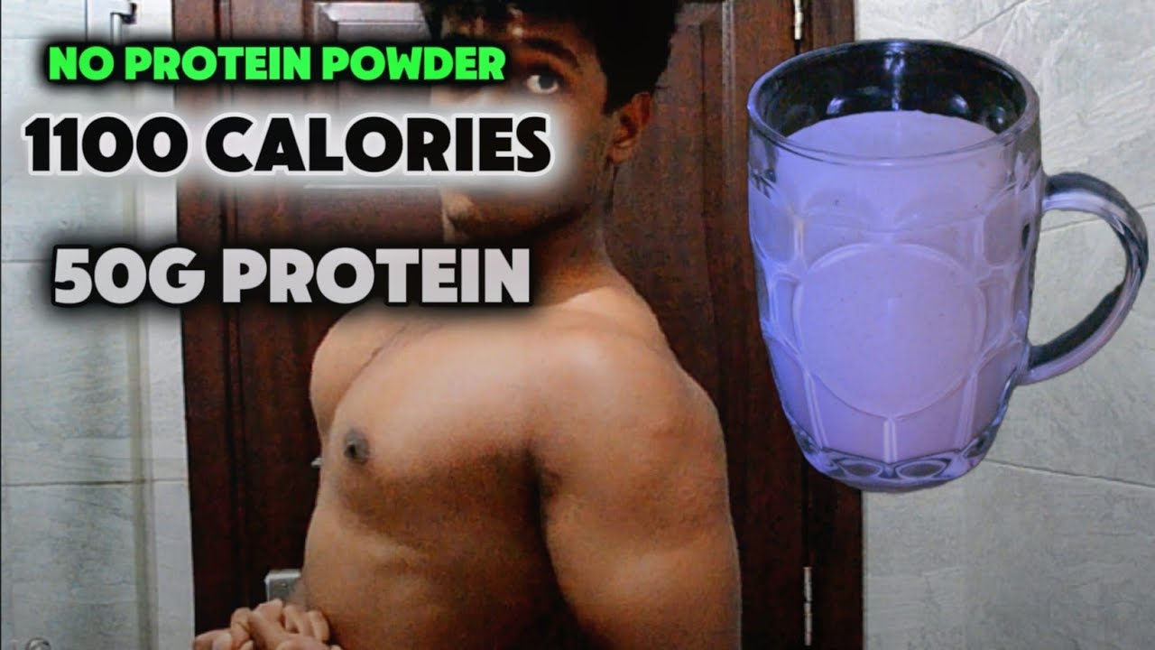 The Only BULKING/PROTEIN SHAKE You Will EVER NEED! No Protein Powder ...