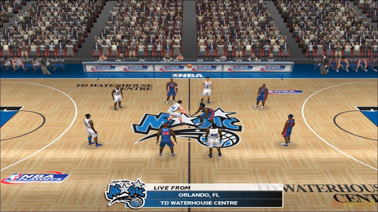 NBA LIVE 2003 Playoffs Game 6 Detroit Pistons @ Orlando Magic 02 03 ...