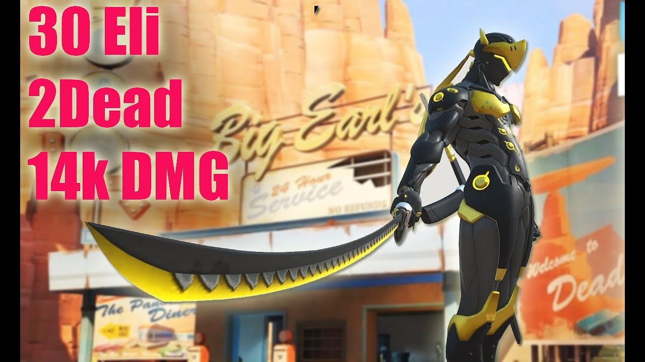 Pro Genji GamePlay - ADO Korean Genji - Top 500 Overwatch - YouTube