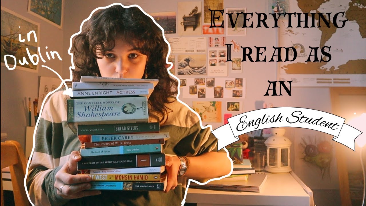 Everything I have read as an English Student so far..... - YouTube