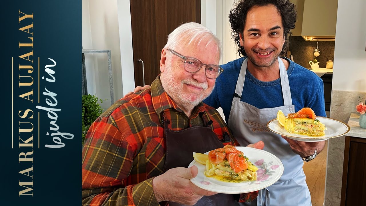 Markus bjuder in I Leif Mannerström I Laxpudding I Markus Aujalay - YouTube