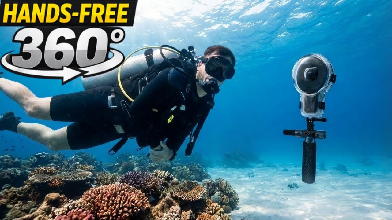 Insta360 Dive Buddy - The Hands-Free 360° Camera Crew for Underwater ...