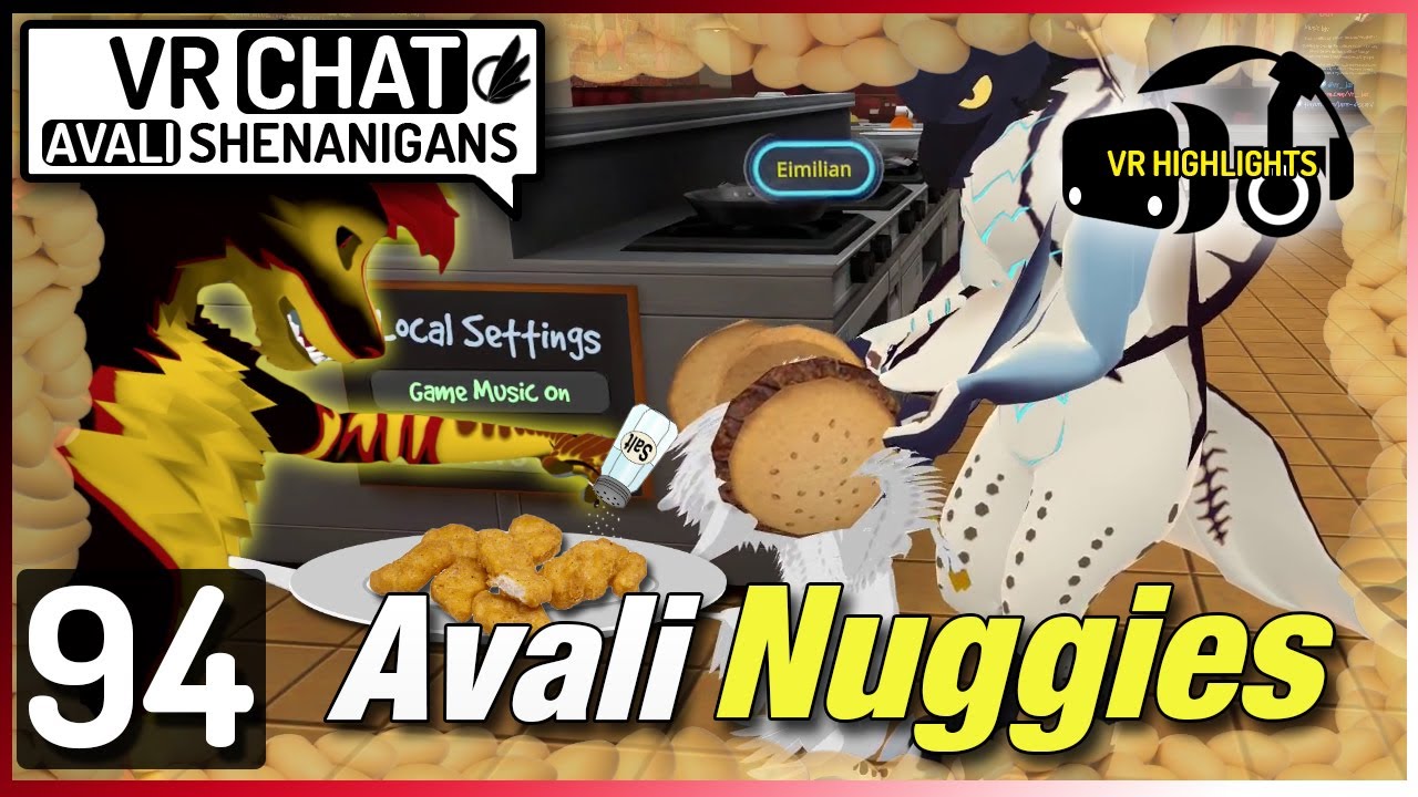 VRChat | Avali Shenanigans | Ep.94 | Avali Nuggies - YouTube