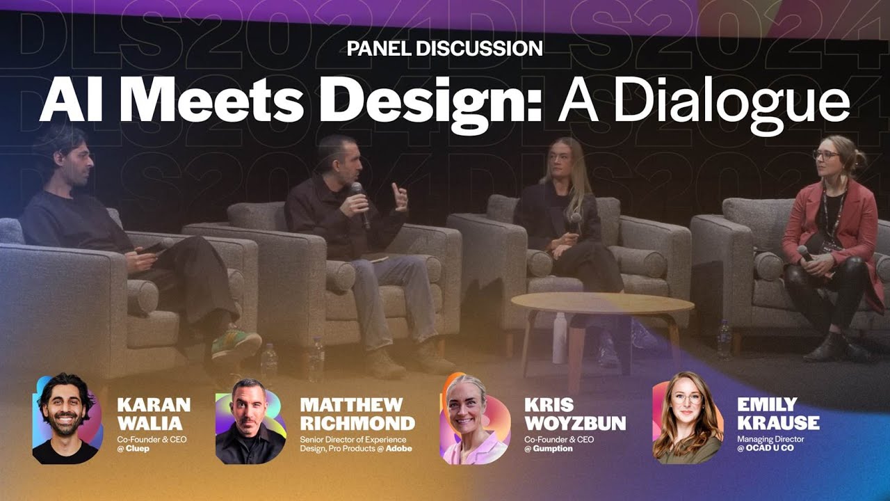 Panel Discussion: AI Meets Design: A Dialogue - YouTube