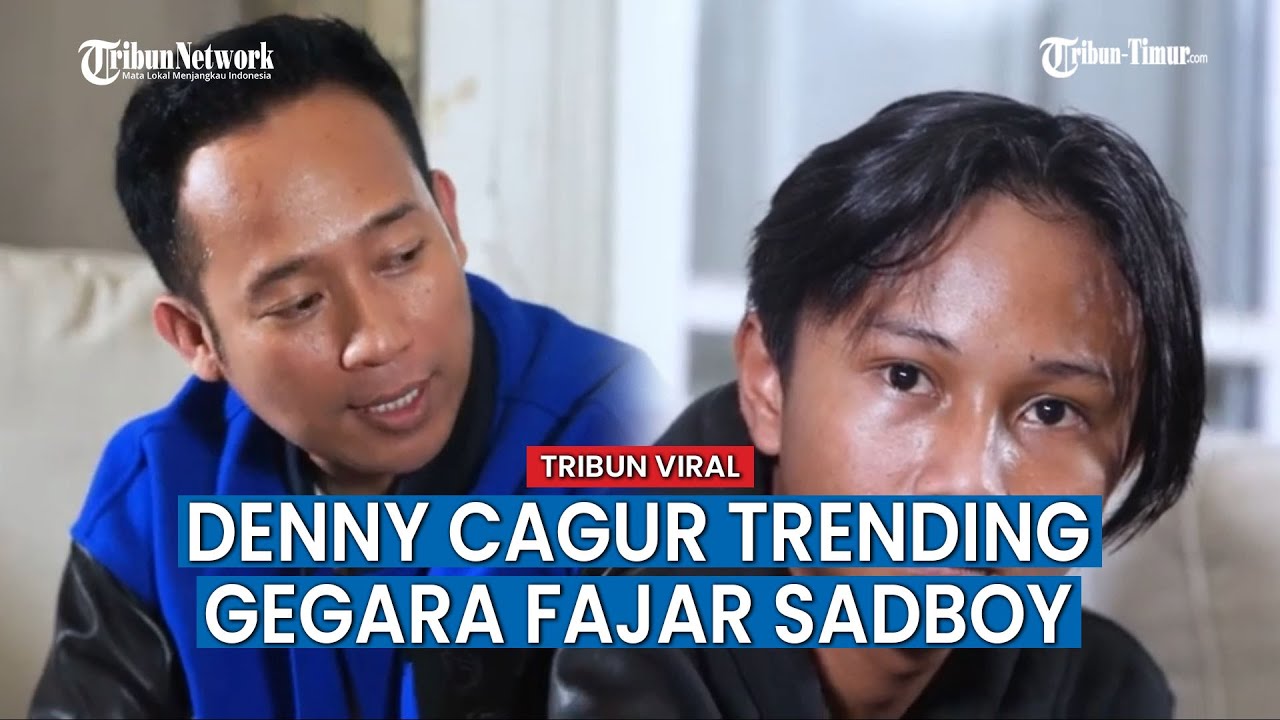 Konten Denny Cagur dan Fajar Sad Boy Viral dan Trending Twitter - YouTube