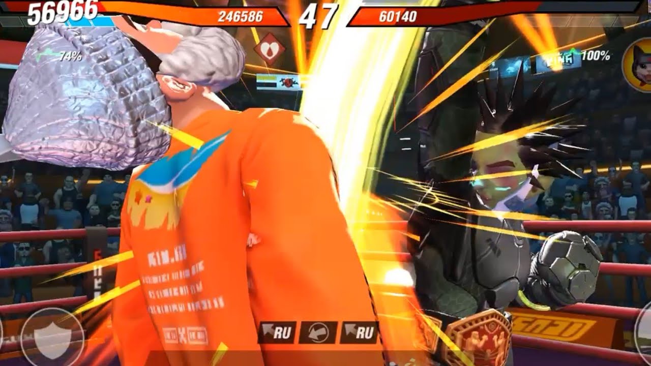 49 Hit Combo | Consecutive critical hitting | Cat MEGA punch @Game ...