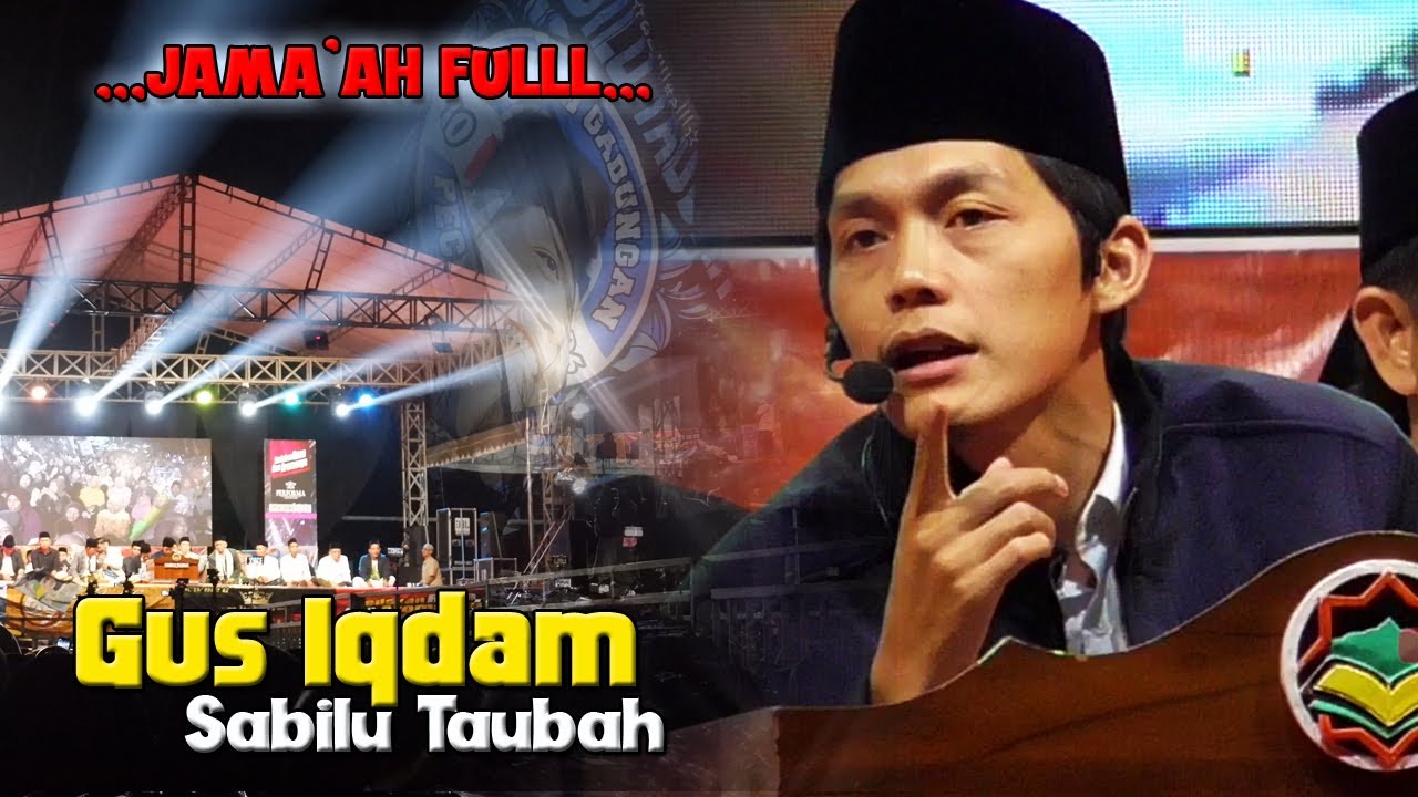 Pengajian Gus Iqdam terbaru lucu, jama'ah full live Tulungagung - YouTube