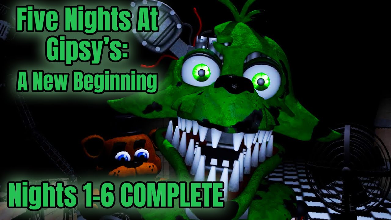 Five Nights At Gipsy's (Alpha Series): A New Beginning | Nights 1-6 ...