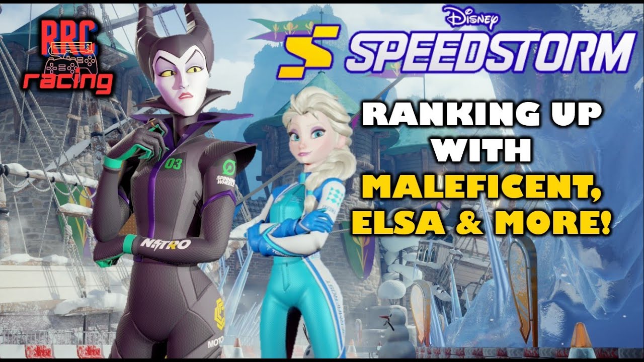 DISNEY SPEEDSTORM LIVE! Ranking Up Maleficent, Elsa & More!! Season 9 ...