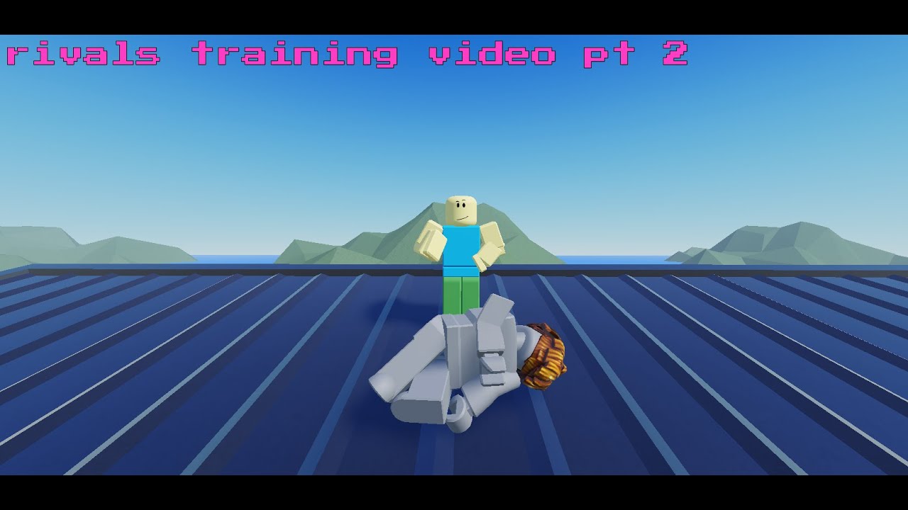 roblox rivals training video pt2 - YouTube
