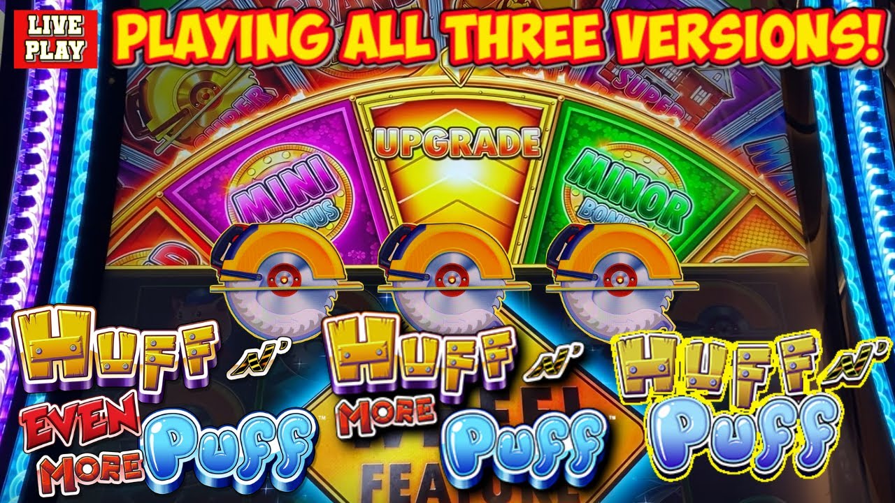 Triple Puff Challenge | Huff n' Even More Puff, Huff n' More Puff & the ...