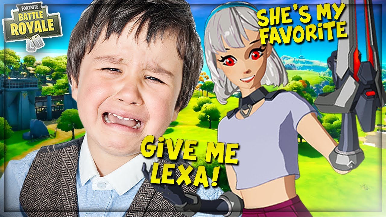 ANGRY NOOB BEGS FOR *NEW* "LEXA" ANIME SKIN IN FORTNITE! (ProPepper ...