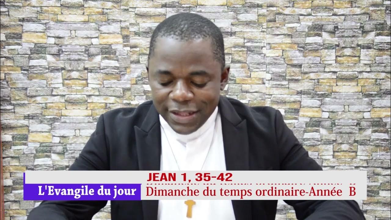 Évangile du dimanche 14 janvier 2024, 2e dimanche du Temps Ordinaire - Année liturgique B - YouTube