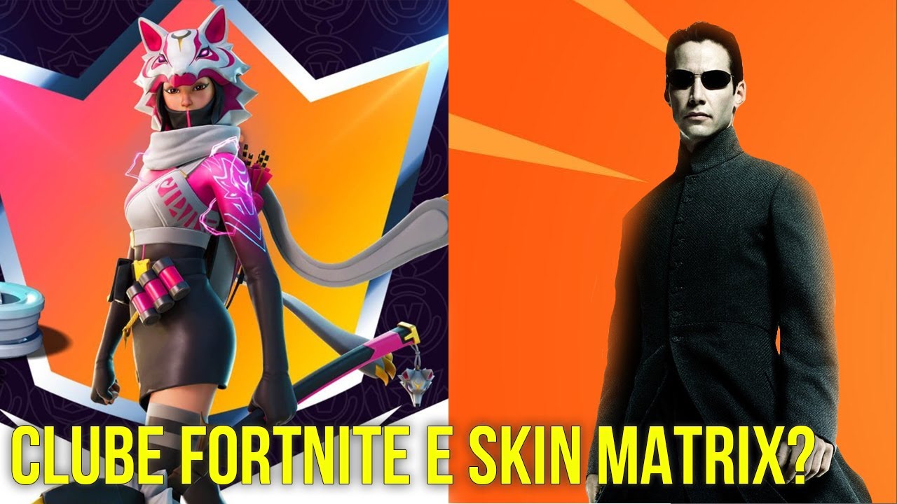 FORTNITE - CLUBE FORTNITE DE FEVEREIRO, SKIN MATRIX E THE WITCHER? E ...
