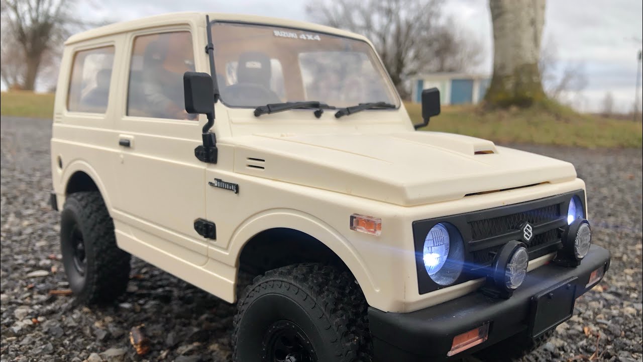 WPL Suzuki Jimny C74 upgraded gets new LED’s, hobbywing 1060,Affiliate ...