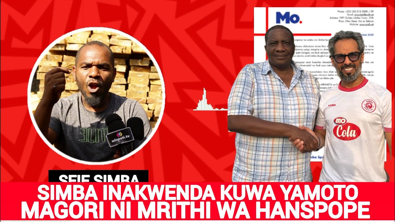 SEIF SIMBA MAGORI NI MRITHI WA HANSPOPE / AMGEUKIA MO DEWJI HAJAKOSEA ...