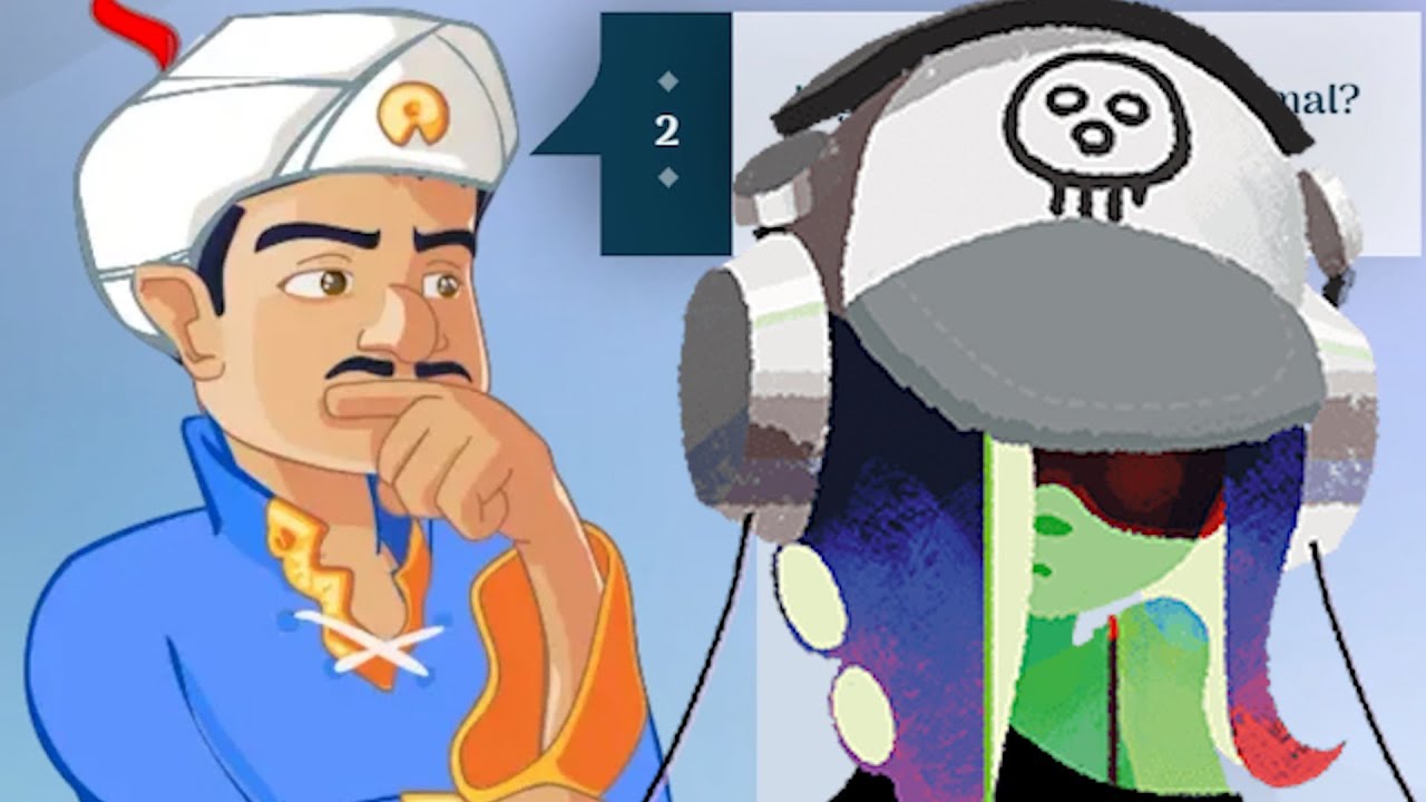 How Fast Can Akinator Guess Acht from Side Order? - Splatoon 3 - YouTube