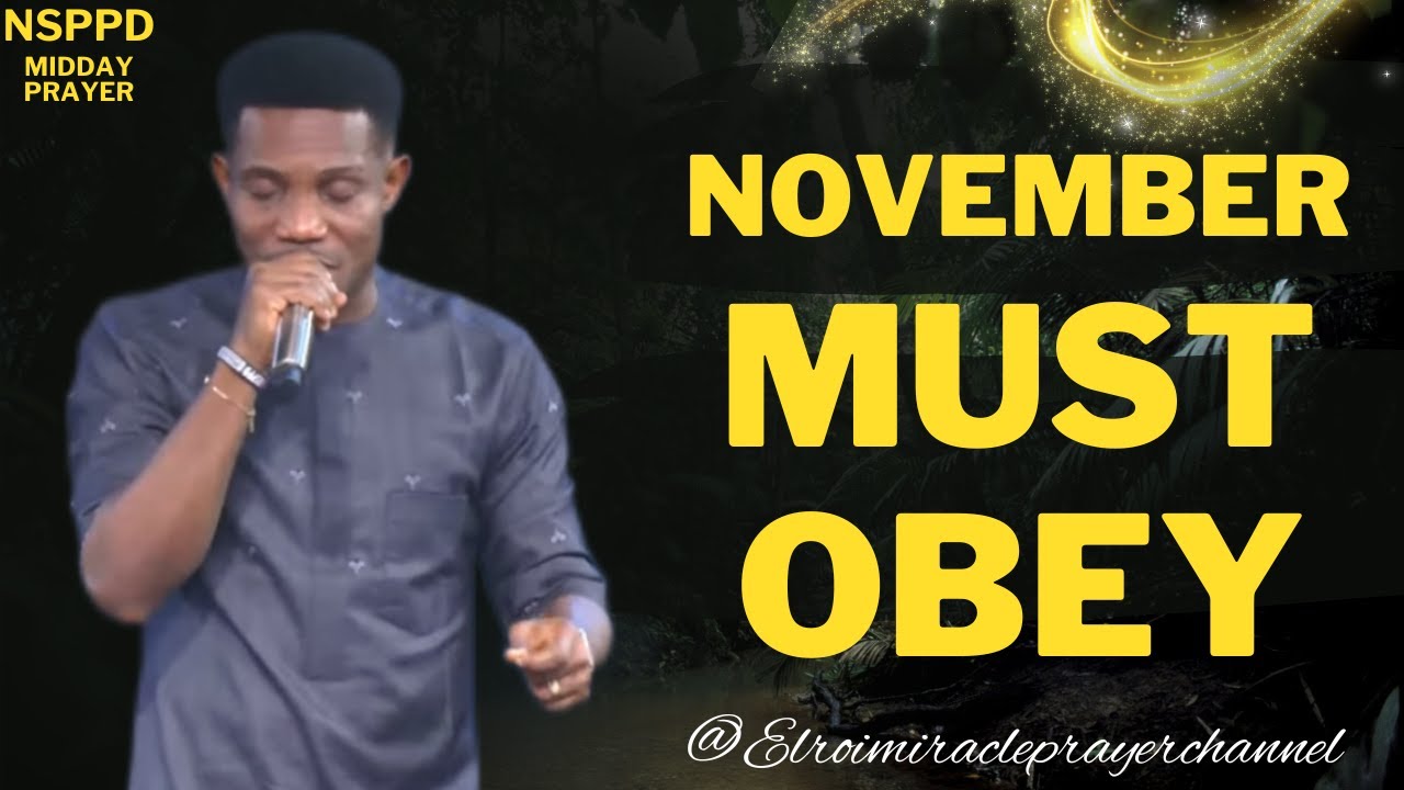NOVEMBER MUST OBEY || NIGHT NSPPD || PASTOR JERRY EZE - 5TH NOV 2024 # ...