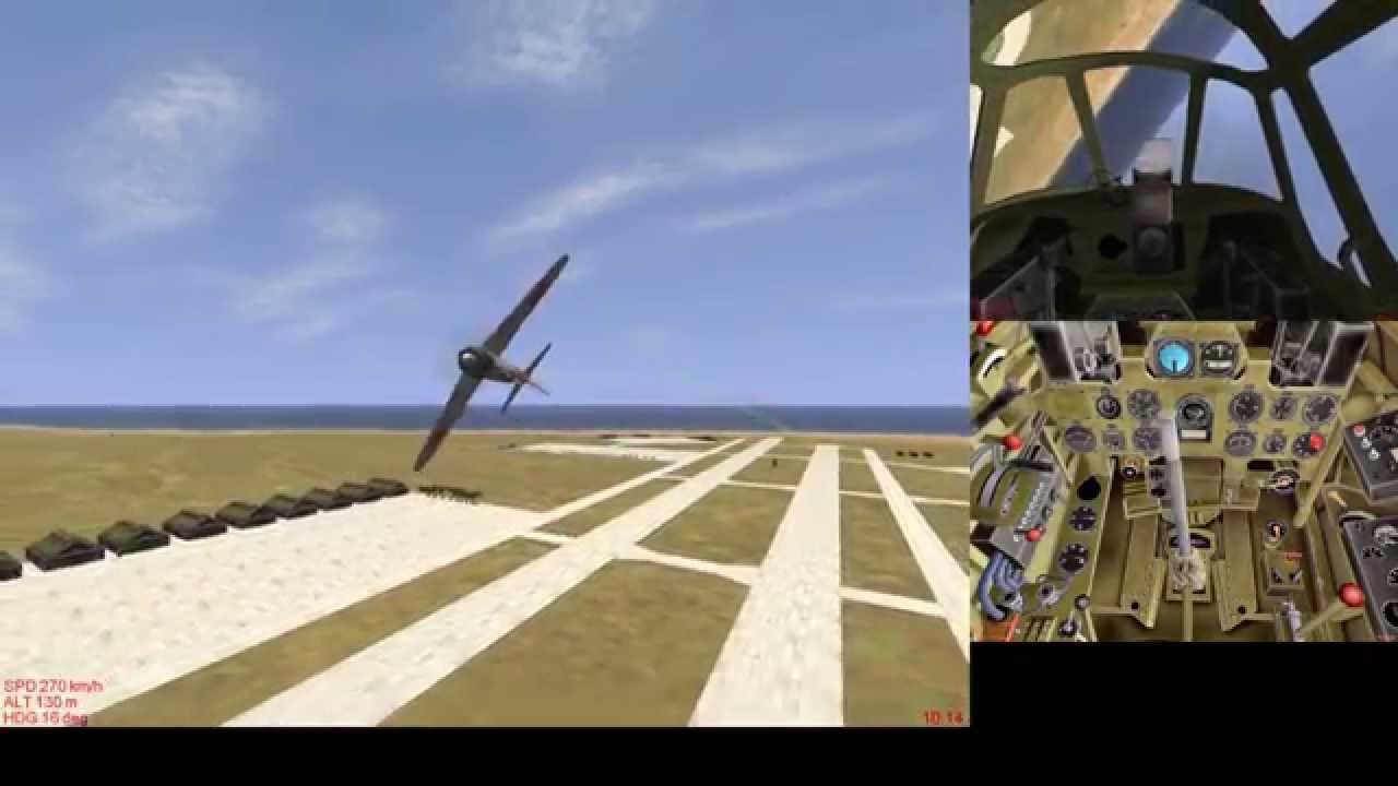 IL-2 - Basic Maneuvers 2 - YouTube