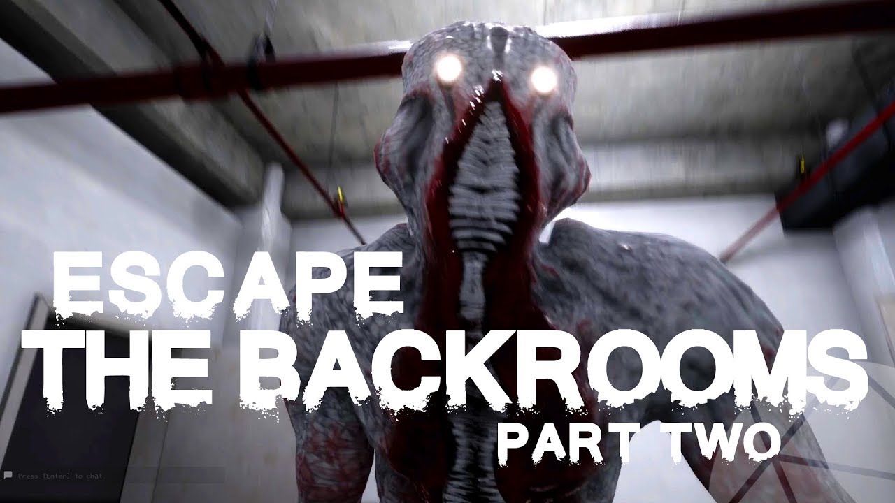 Escape the backroom AHH Shit the parking garage part 2 - YouTube