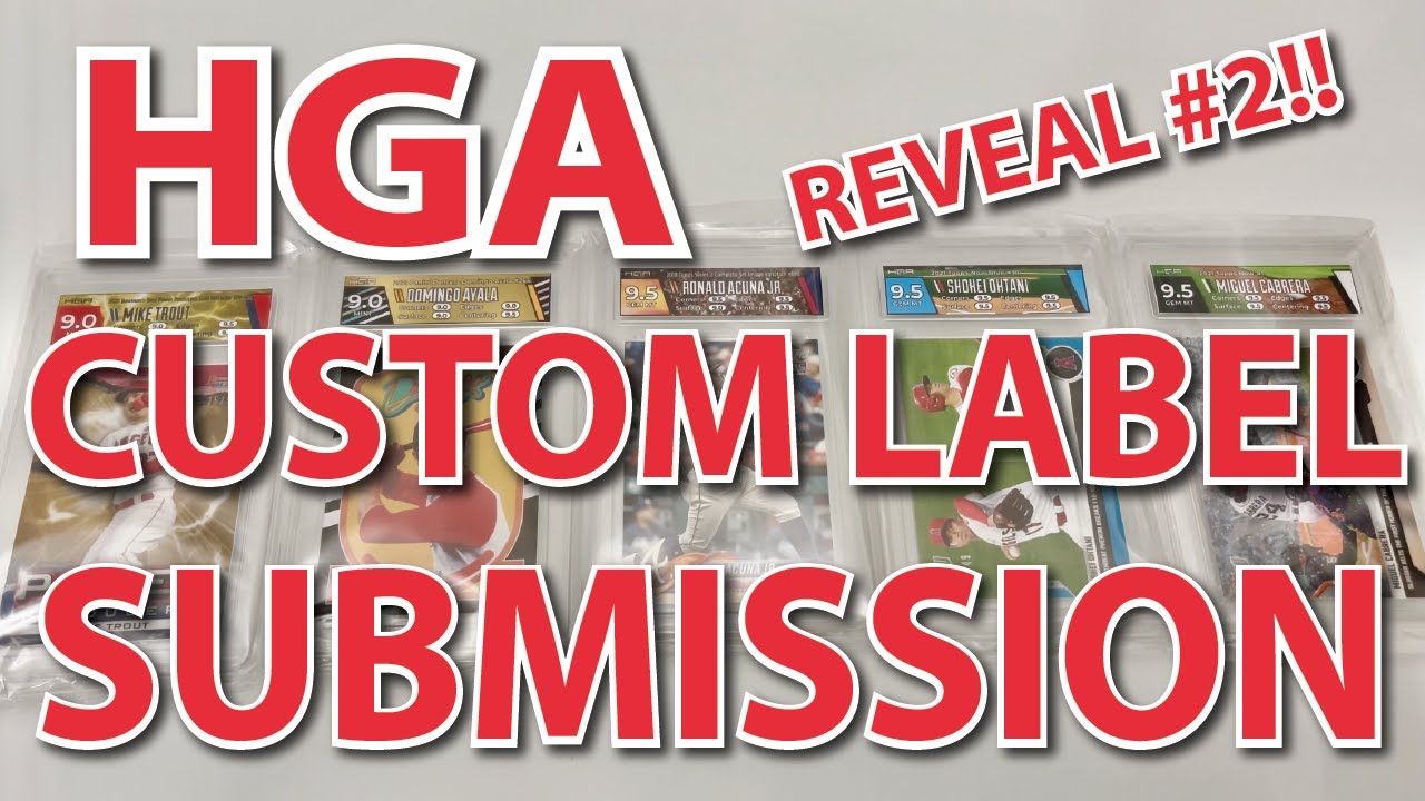 HGA Custom Labels Submission Reveal #2 | Baseball Cards - YouTube