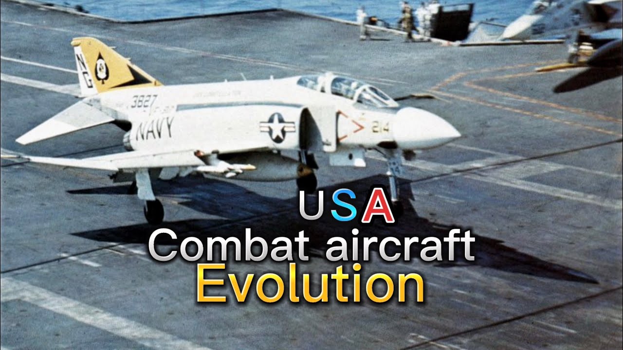 USA COMBAT/FIGHTER AIRCRAFT EVOLUTION - YouTube