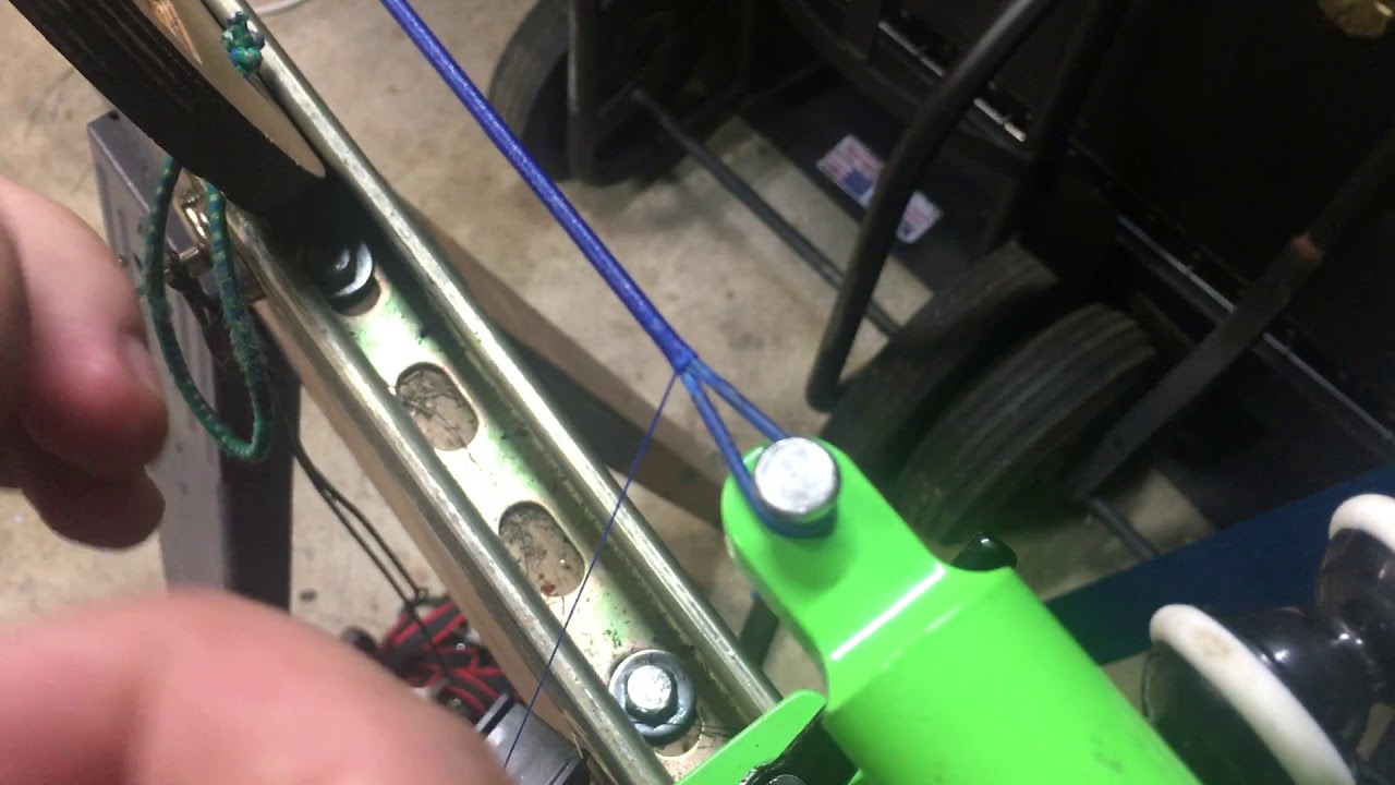 Closing bowstring endloop's on using BAP jigs! - YouTube