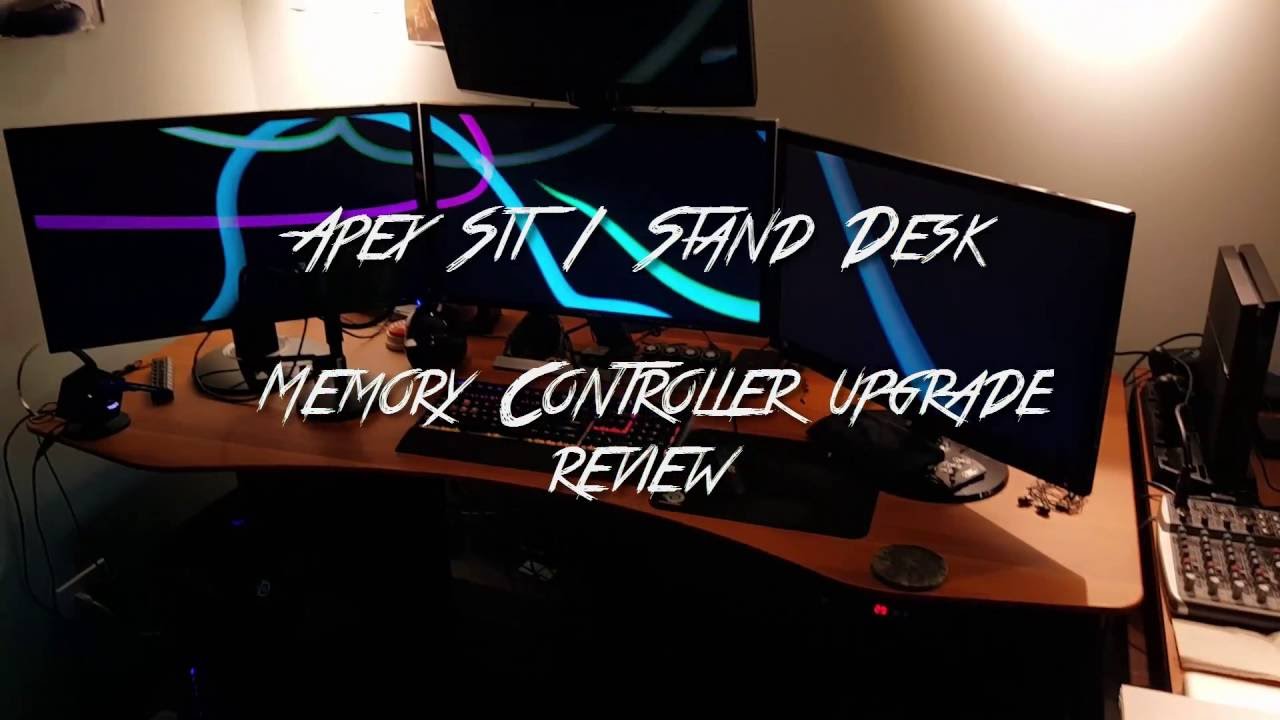 APEX Sit / Stand Desk Memory Controller Upgrade Review! - YouTube