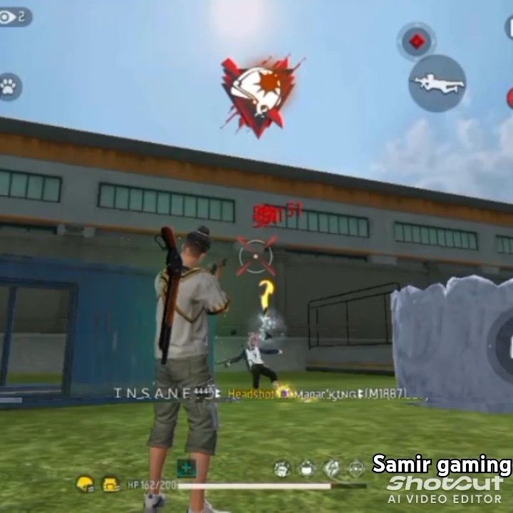 Only headsort 🔥 in Samir gaming Training #freefire #shorts - YouTube