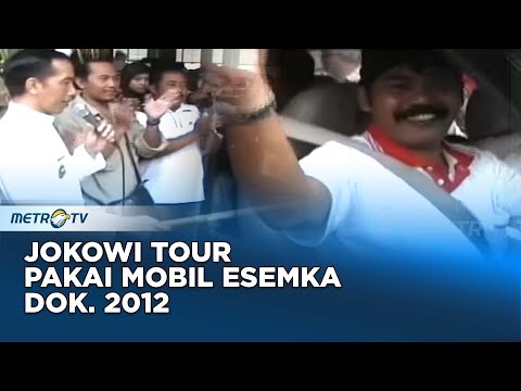 Jokowi Tur Pakai Mobil Esemka Dok. 2012