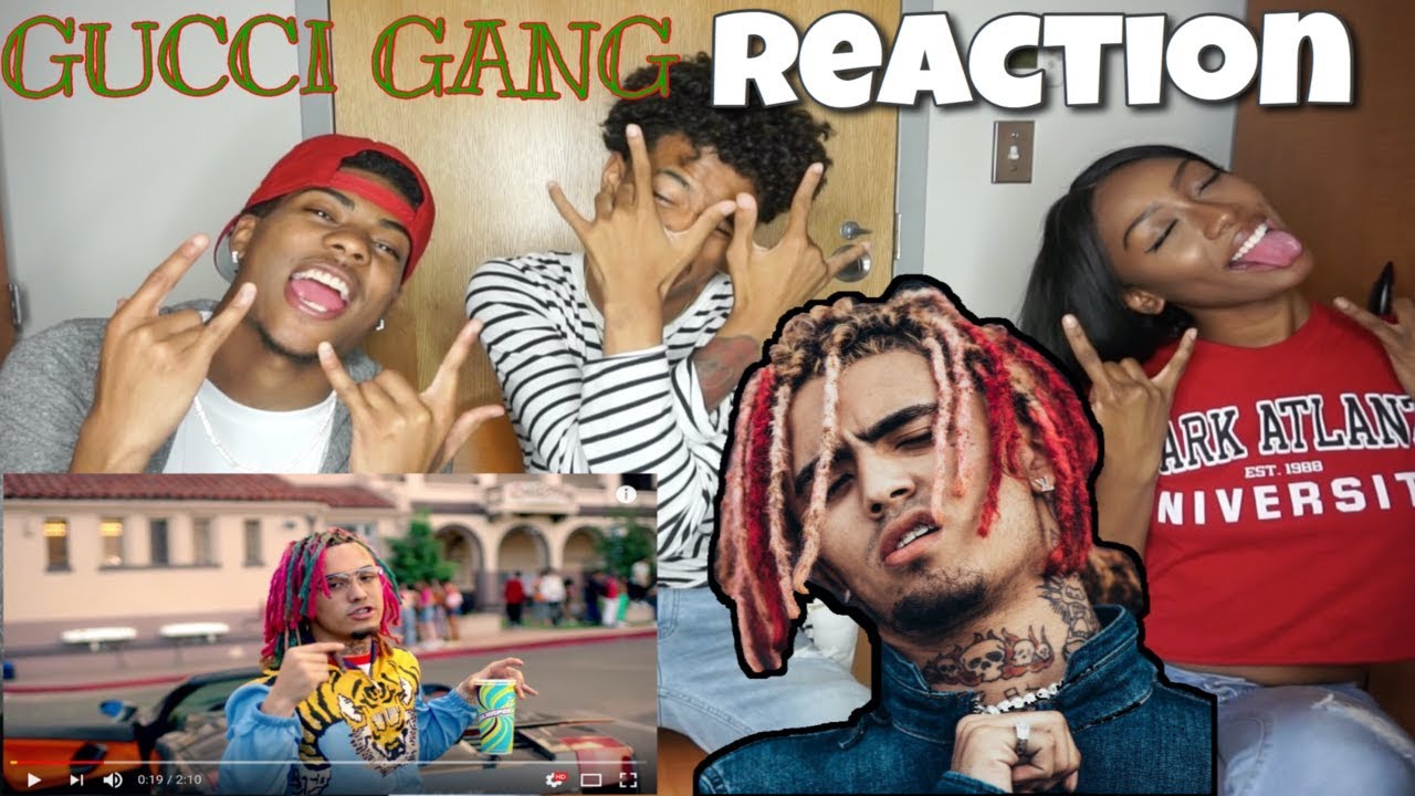 Lil Pump - "Gucci Gang" (Official Music Video)- REACTION - YouTube