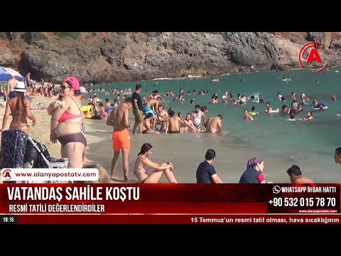 RESMİ TATİLİ DEĞERLENDİRDİLER