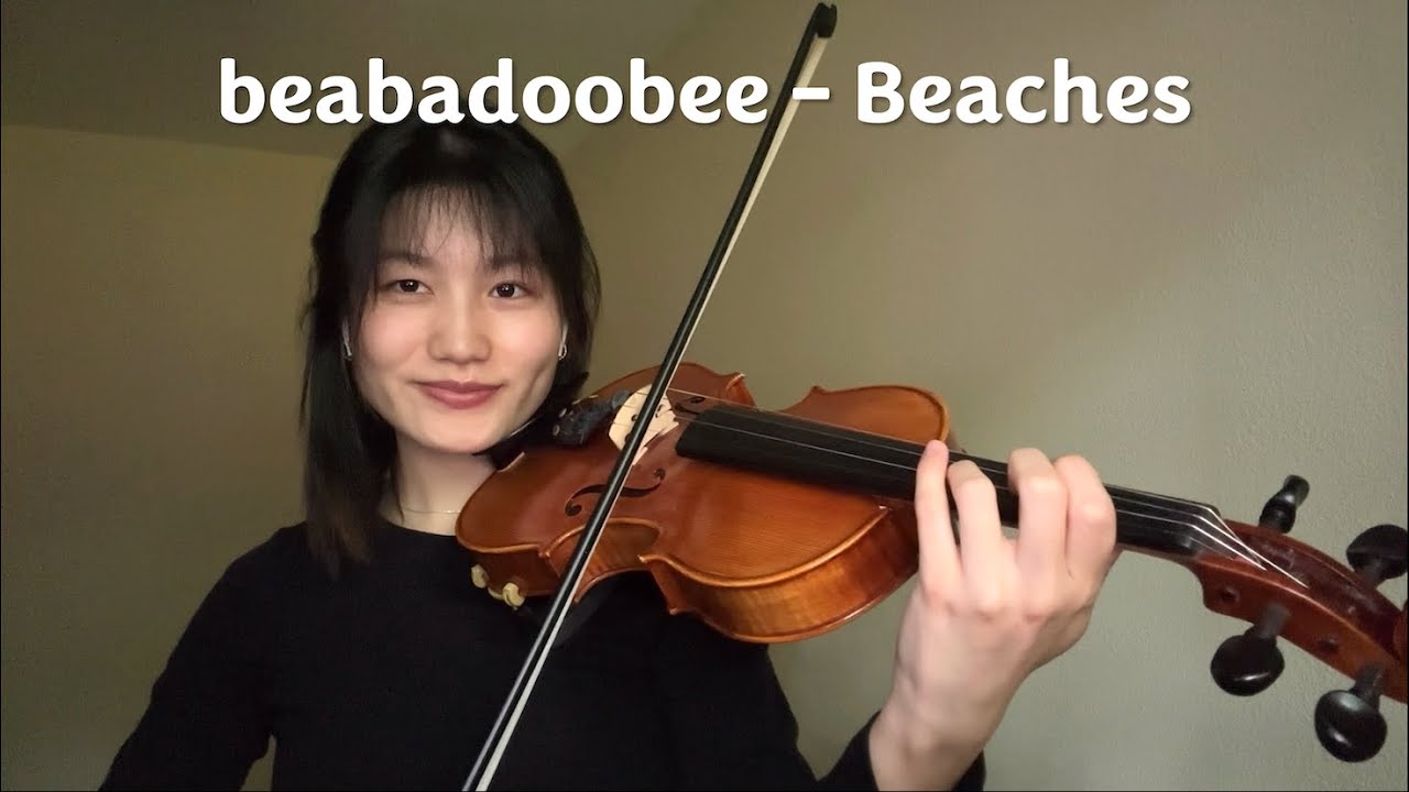 beabadoobee – Beaches | Violin Cover with Notes - YouTube