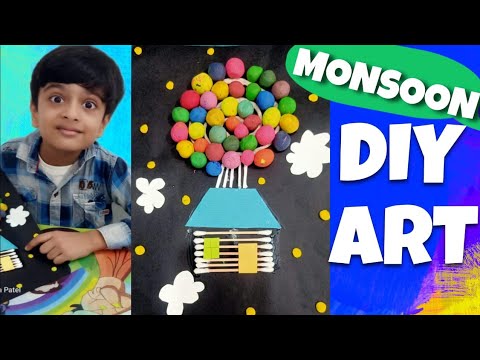 Rainy Season Craft | DIY Craft Ideas for Kids | Craft Ideas | kids ...