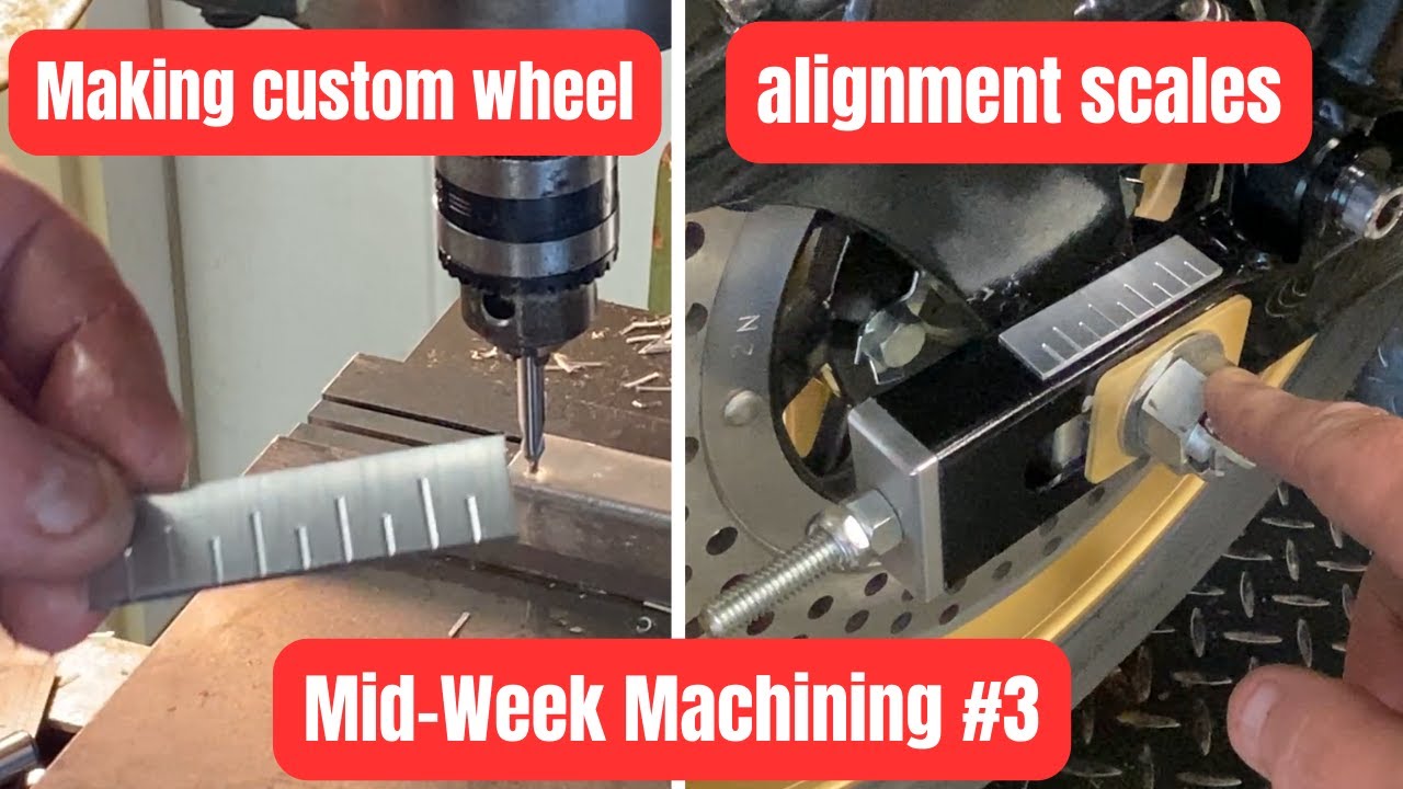Mid-Week Machining #3: making custom axle alignment scale - YouTube