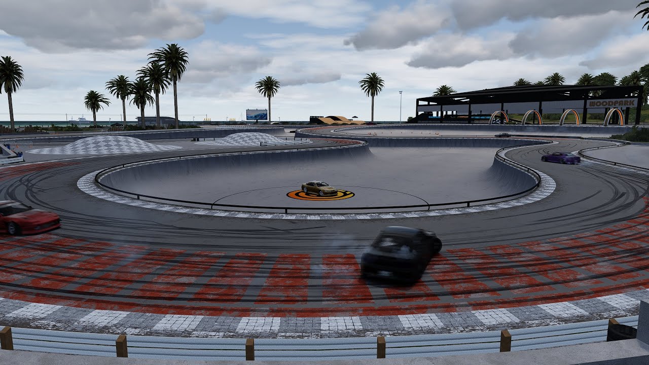 La nouvelle map de CToretto est FOLLE, un SKATE PARK (Assetto Corsa ...
