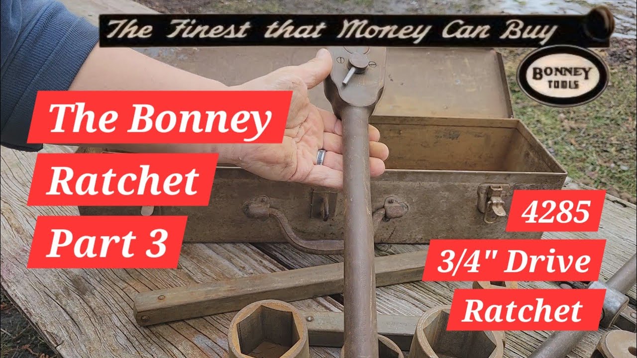 Bonney 4285 3/4" Drive Ratchet - part 3 - YouTube